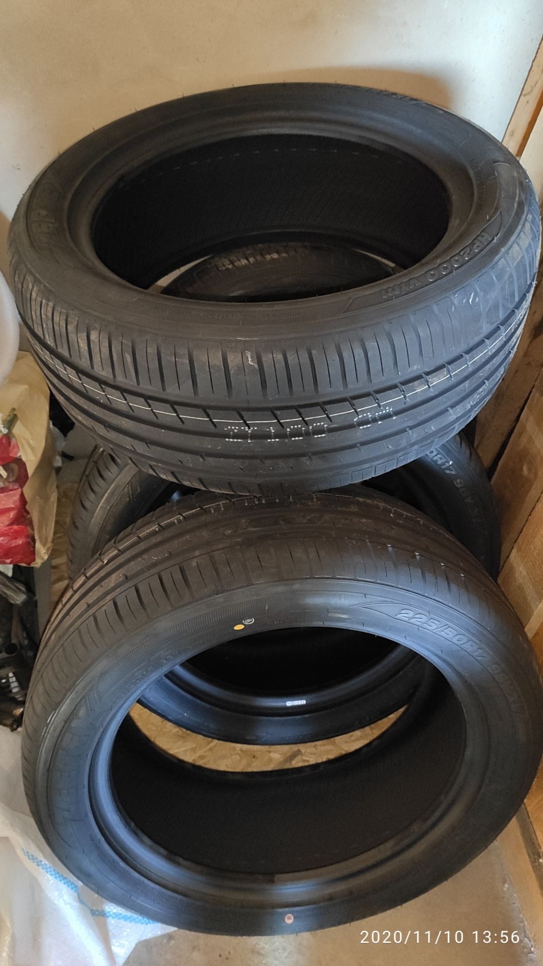 Шины на лето — Audi A4 Avant (B6), 1,9 л, 2004 года | шины | DRIVE2