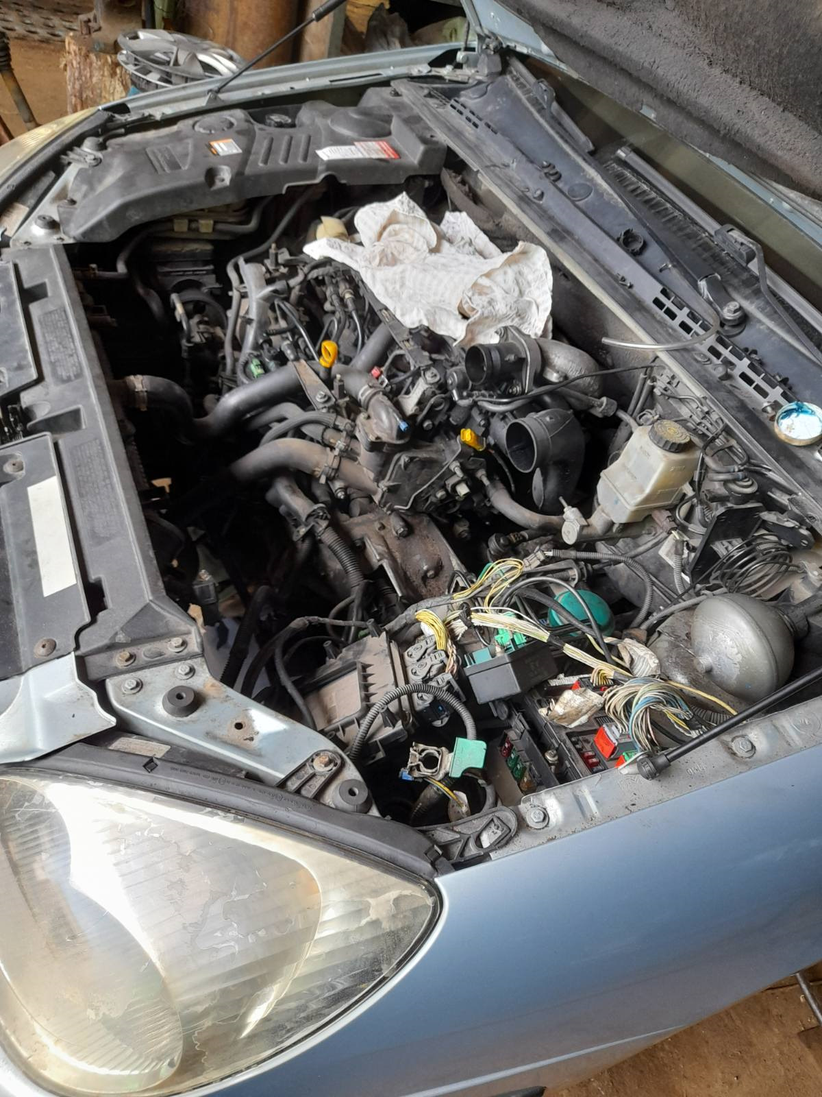 Переход на одномасс — Citroen C5 (1G), 2 л, 2002 года | своими руками ...