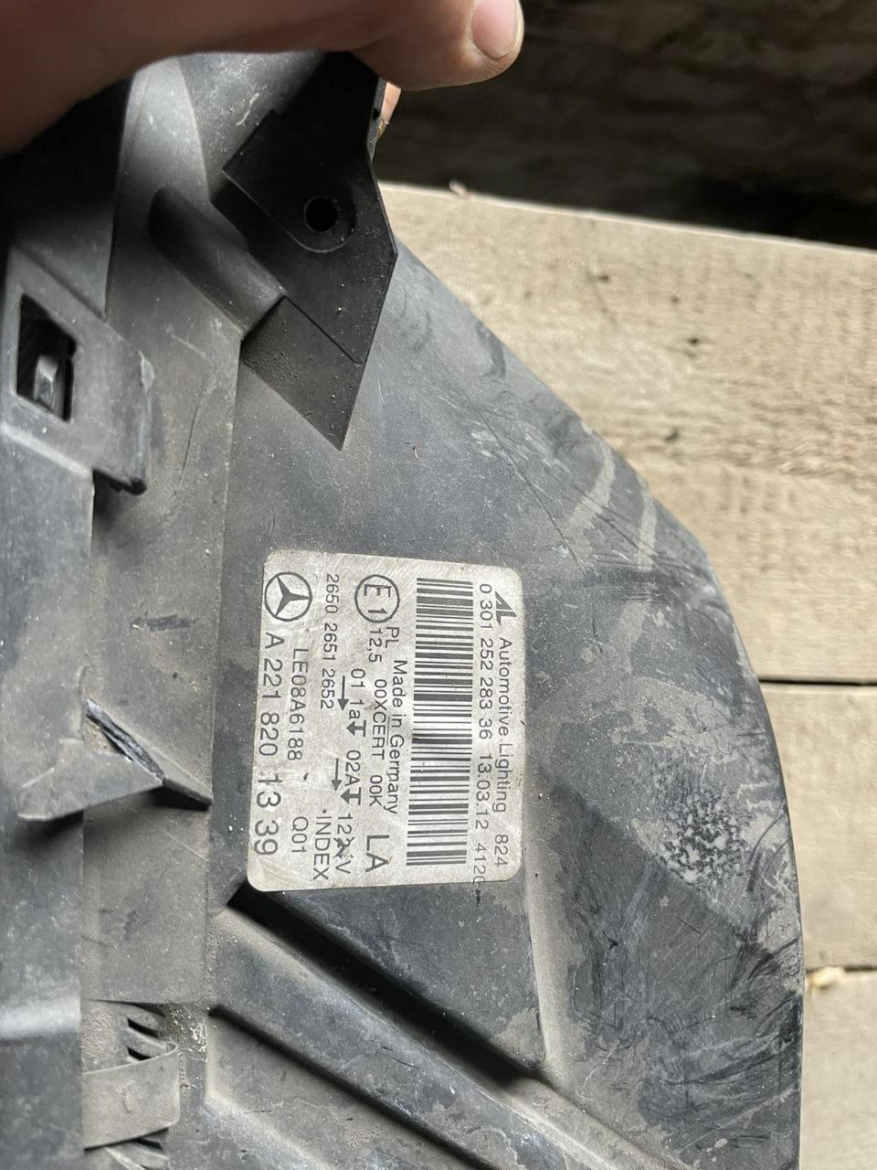 221 фары рестайлинг — Mercedes-Benz S-Class (W221), 3 л, 2008 года ...