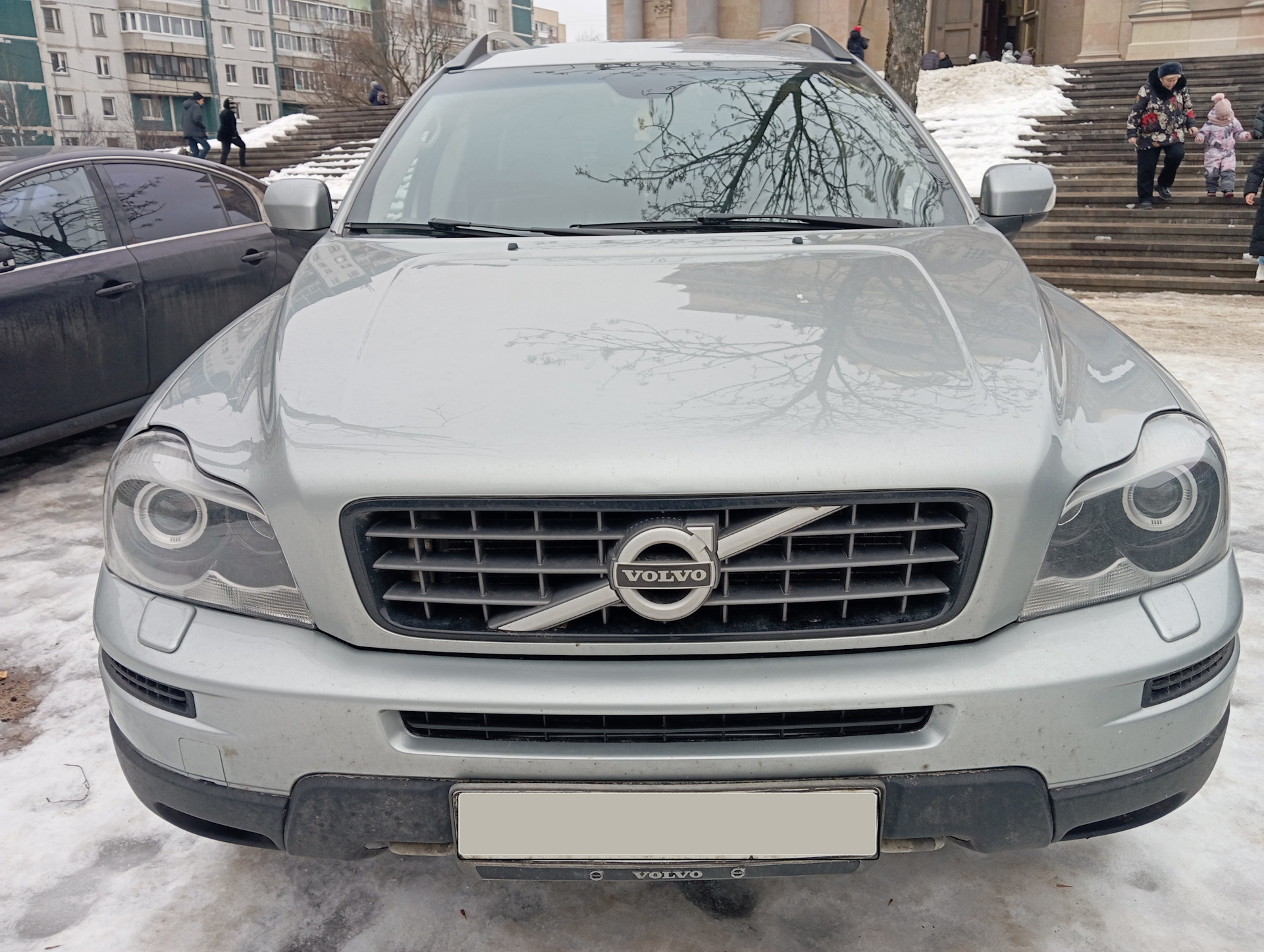Обновил решетку — Volvo XC90 (1G), 2,4 л, 2009 года | стайлинг | DRIVE2
