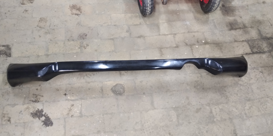 Приехала задняя накладка бампера — Toyota Vitz (10), 1 л, 1999 года ...