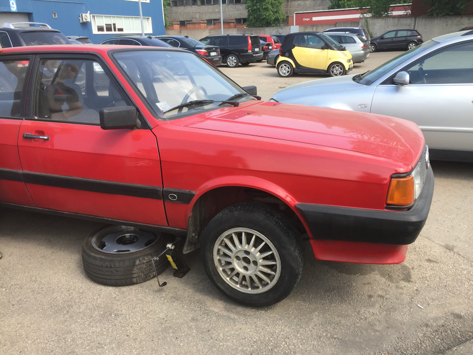 Как мы вернулись к оригинальным дискам — Ronal R8 — Audi 80 (B2), 1,6 л ...