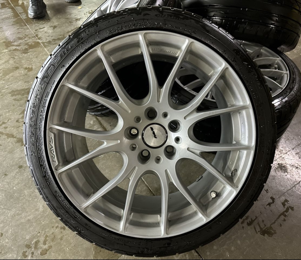 Rays Homura 2x7 на лето 😎👌 — Skoda Octavia A7 Mk3, 1,8 л, 2019 года | колёсные диски | DRIVE2