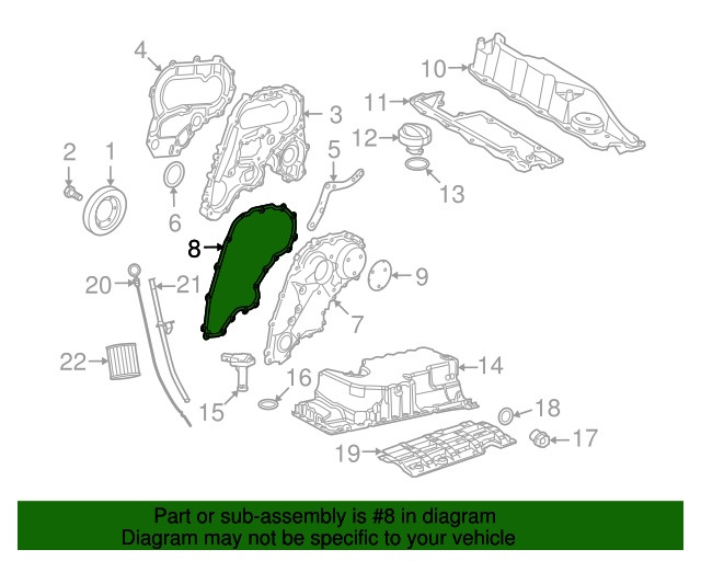 LR001448 Прокладка крышки Jaguar Land Rover | Запчасти на DRIVE2