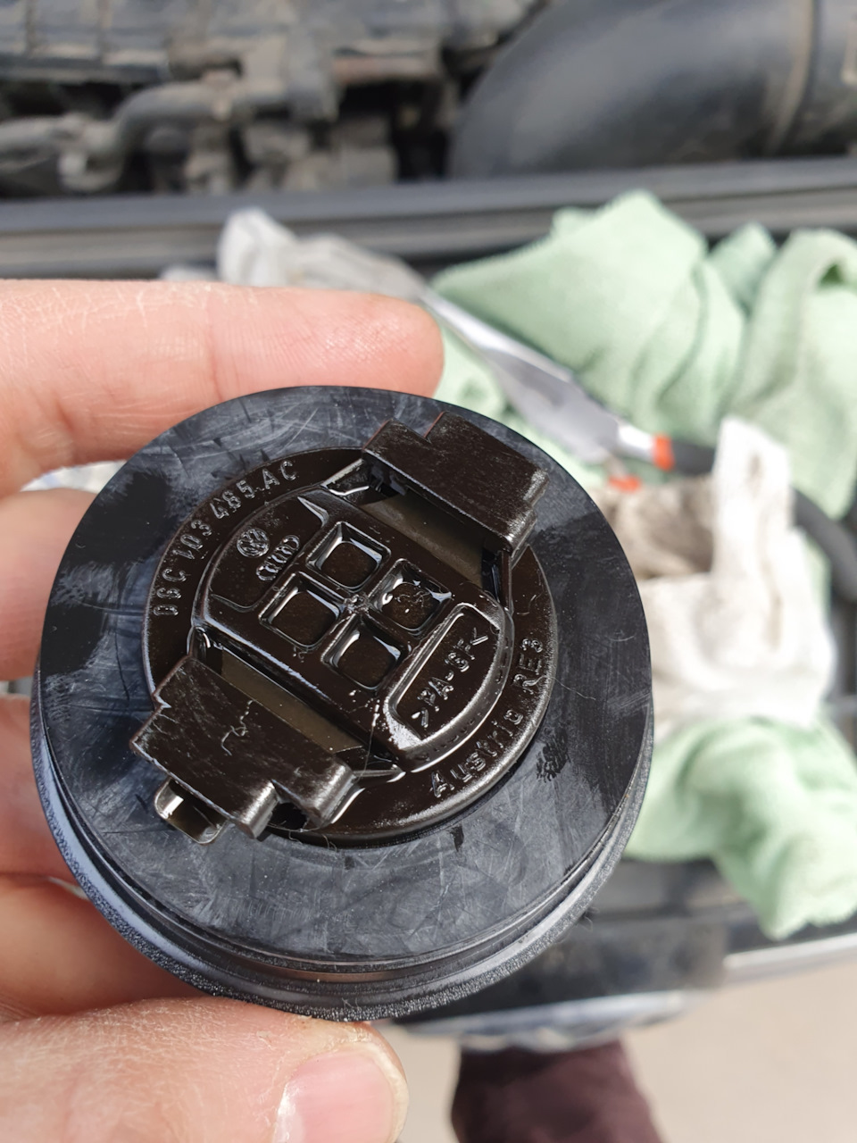 036115111B Уплотние крышки VAG | Запчасти на DRIVE2