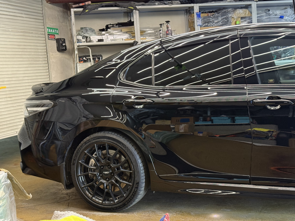Полировка, Керамика, Кожа, Крема итд… — Toyota Camry (XV70), 3,5 л ...