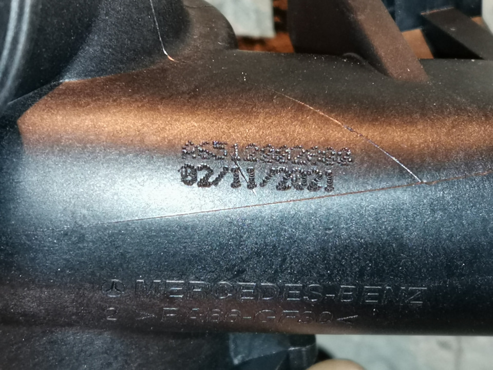 A6512002800 Термостат в корпусе MERCEDES: W204 C250CDI (OM651), W212 ...