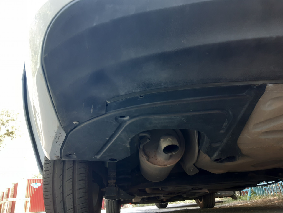 Защита бампера левая 6RA825205D — Skoda Rapid (1G), 1,6 л, 2014 года ...