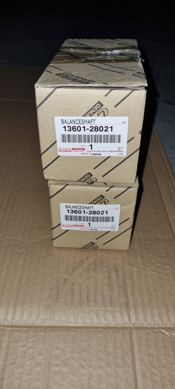 1360128021 Балансировочный вал TOYOTA LEXUS | Запчасти на DRIVE2