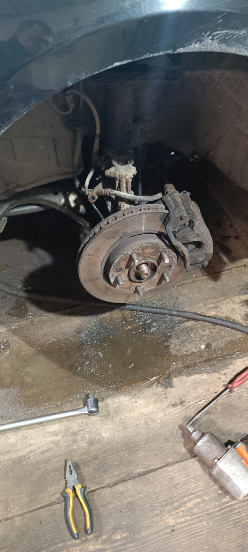 Замена сцепления Kia Ceed ED — KIA Ceed SW (1G), 1,6 л, 2008 года ...