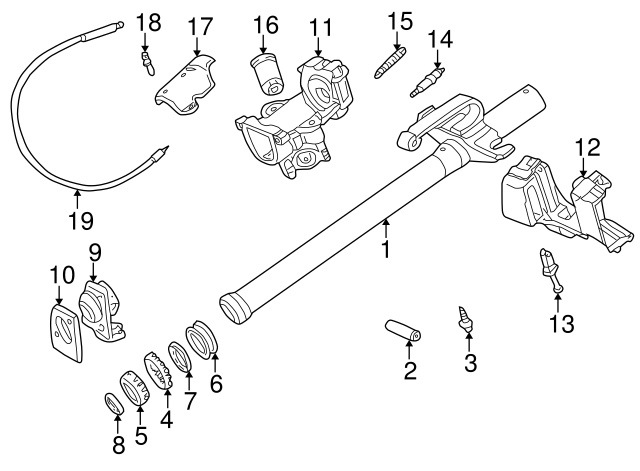 32311162088 Кронштейн переключат.на рулевой колонке BMW | Запчасти на ...