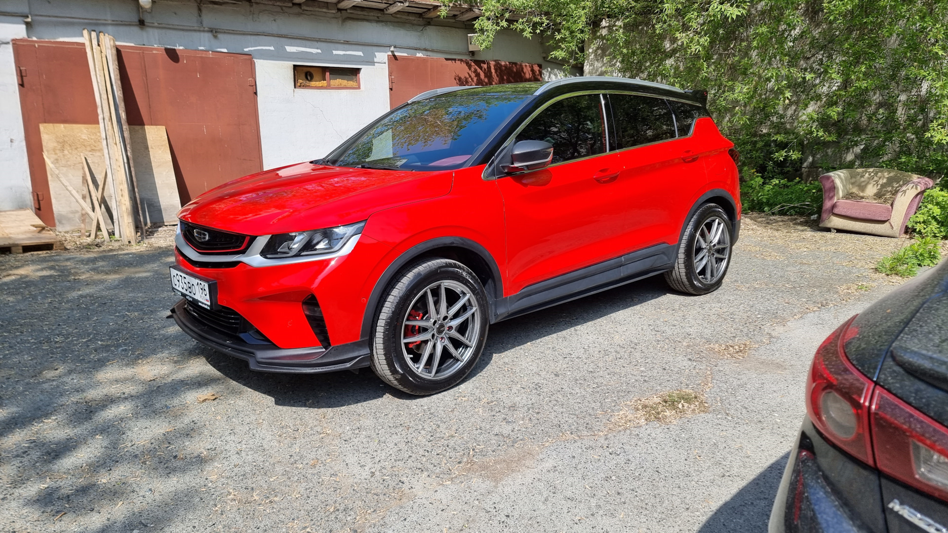 Geely Coolray (1G) 1.5 бензиновый 2022 | Ms.red на DRIVE2