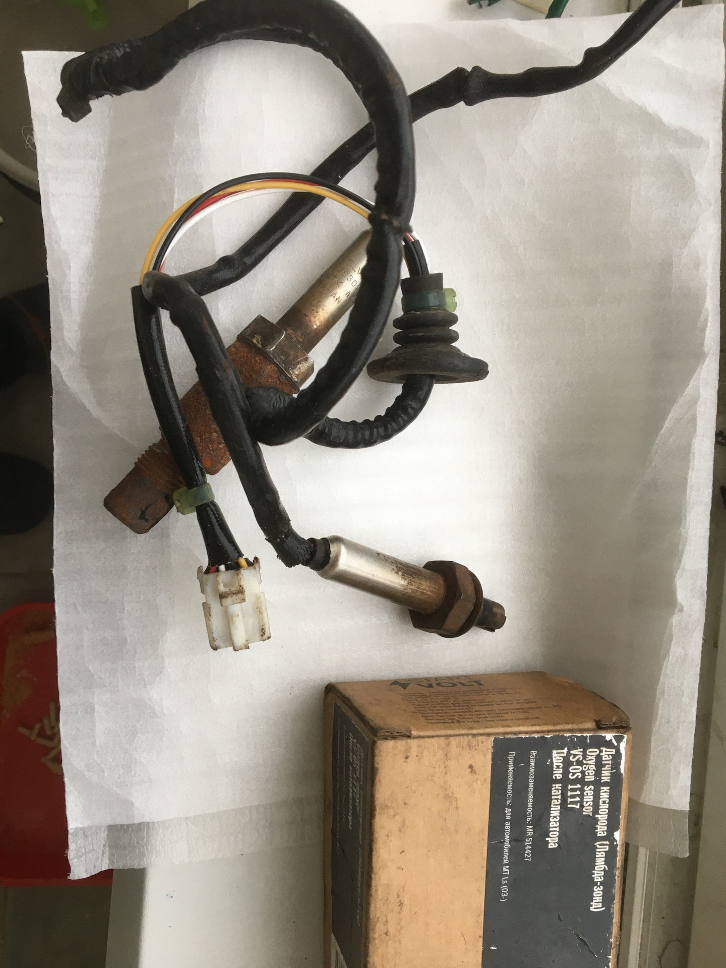 Лямбда — Volvo S40 (1G), 1,8 л, 2002 года | поломка | DRIVE2