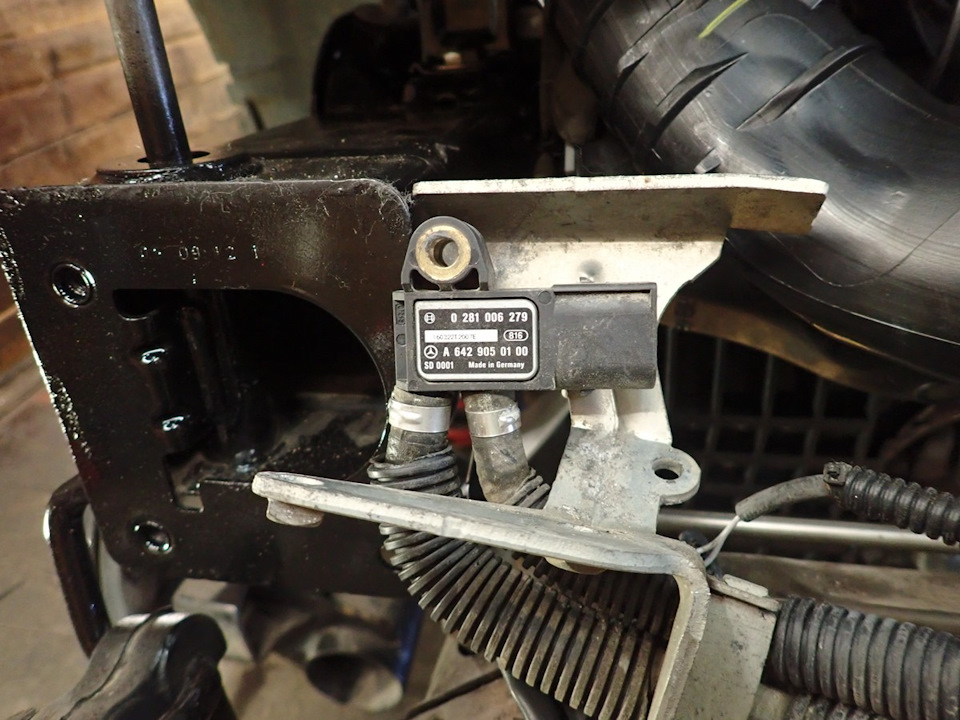 A6429050100 Датчик давления катализатора дифференциа Mercedes ...