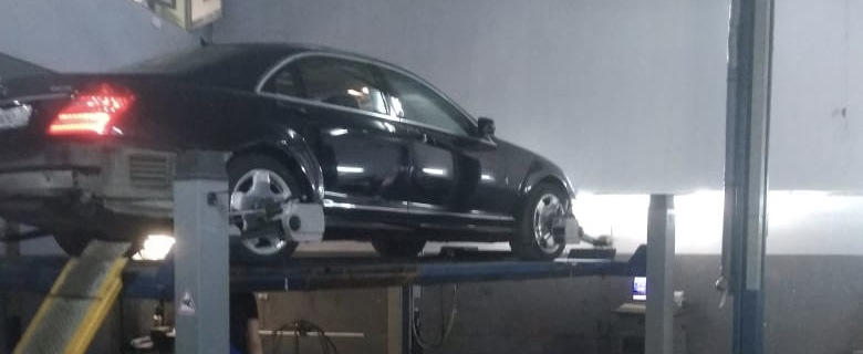 Задний мост или пока я был в отпуске — Mercedes-Benz S-Class (W221), 3 ...