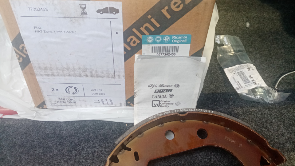 77362453 Барабанные тормозные колодки FIAT ALFA LANCIA | Запчасти на DRIVE2