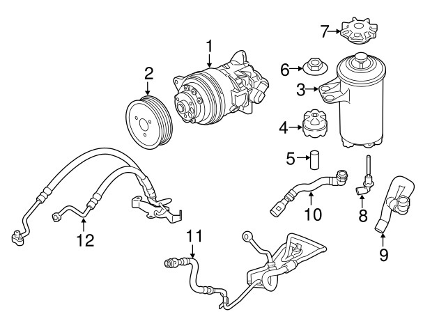 32416786795 Эластичный шланг 1-я часть BMW | Запчасти на DRIVE2