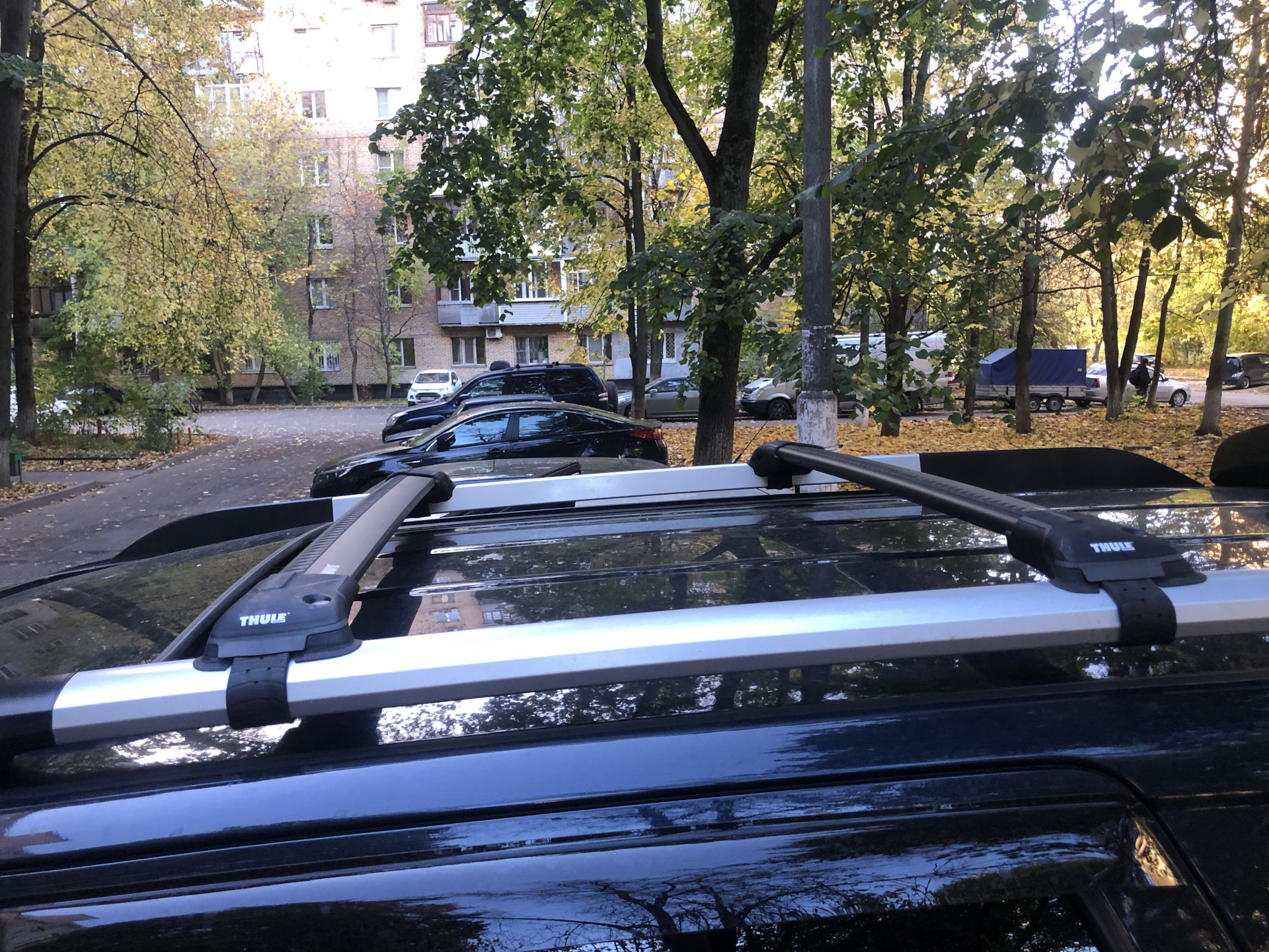 Thule wing bar edge 9583 Motion 800 — KIA Mohave (HM), 3 л, 2018 года ...