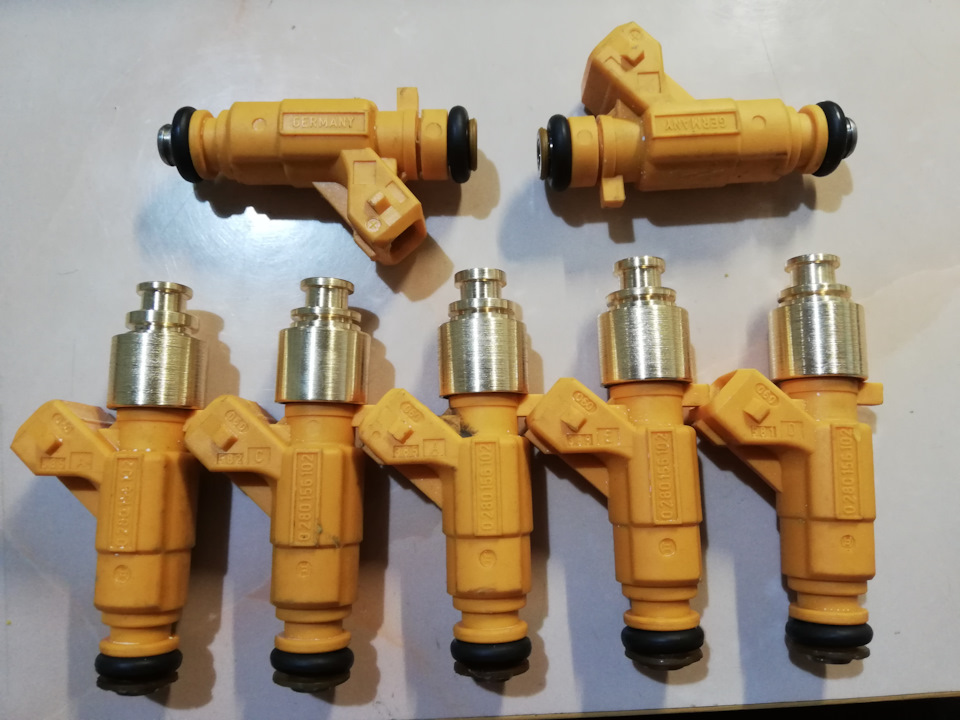 Турбина 16T+форсунки от Порше) — Volvo S80 (1G), 2,5 л, 2004 года ...