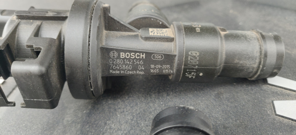 Замена клапана вентиляции топливного бака — BMW 3 series (F30), 1,5 л ...