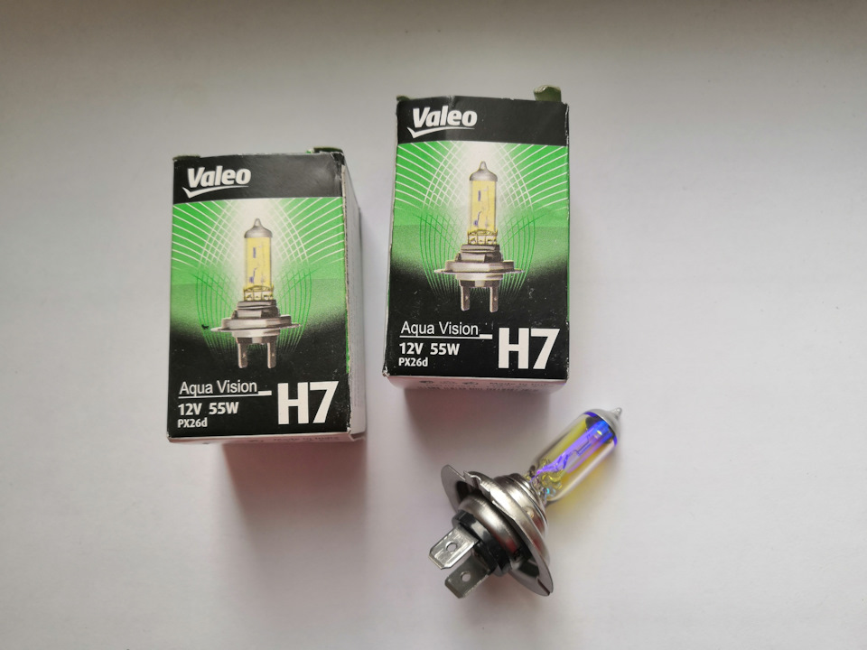 Лампочки Osram allseason h7 в ближний свет + Valeo aqua vision в ...