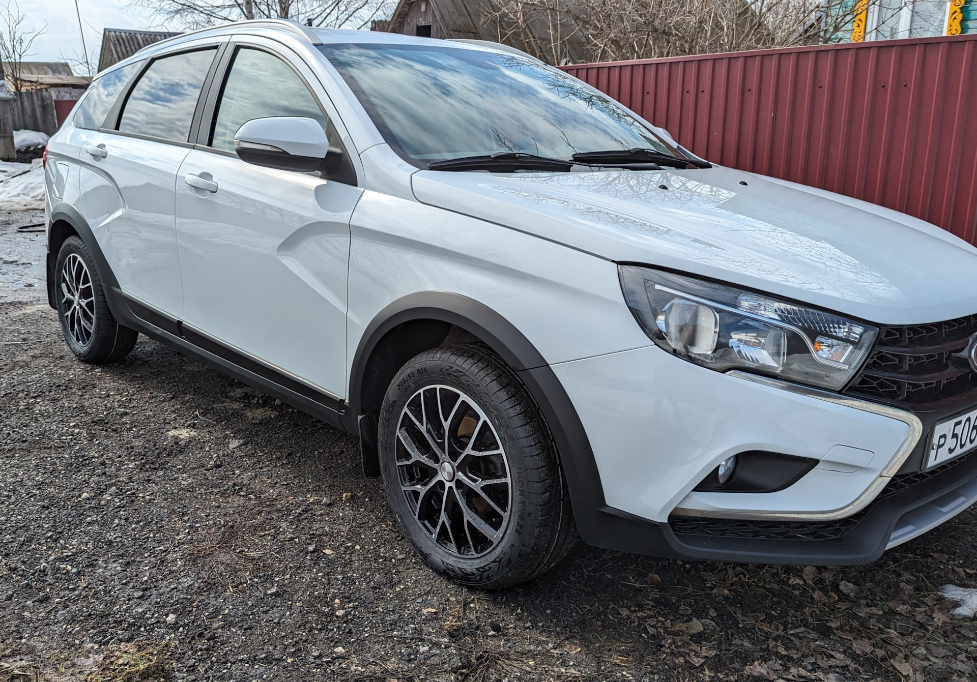 Новые тапки и ТО 120000км — Lada Vesta SW Cross (1G), 1,6 л, 2018 года | колёсные диски | DRIVE2