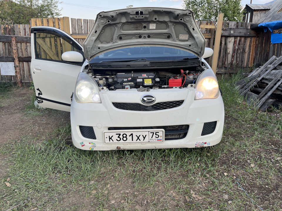 Bi-LEDы мне в Миру!) — Daihatsu Mira (L275/L285), 0,7 л, 2008 года | прикол | DRIVE2