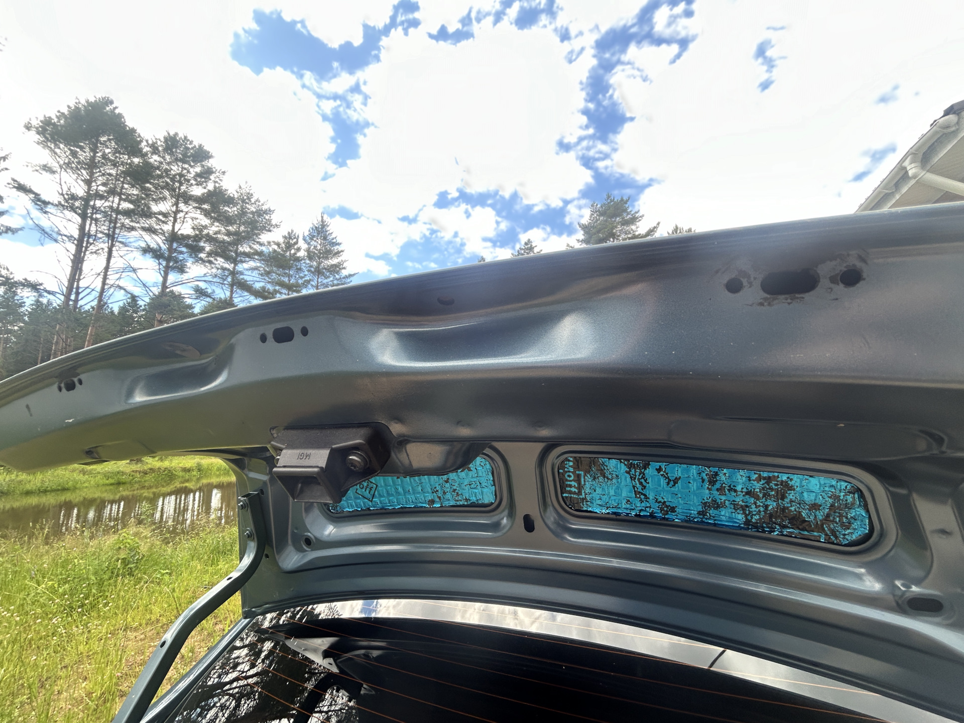 Вопрос про заглушки в багажнике — Renault Logan (1G), 1,6 л, 2011 года ...