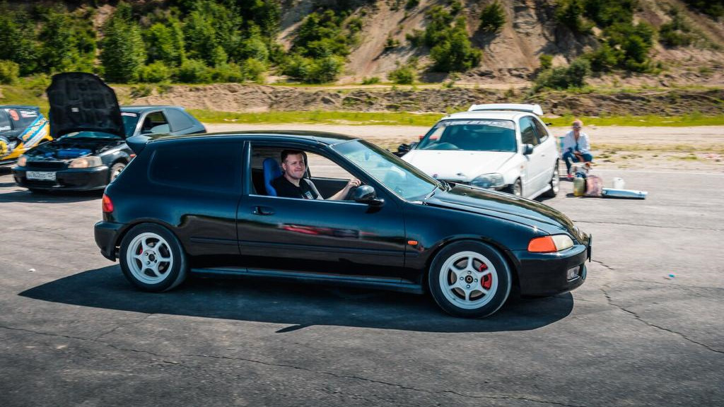 Honda Civic Hatchback (5G) 2.3 бензиновый 2011 | Time Attack H23A 13.4 на DRIVE2