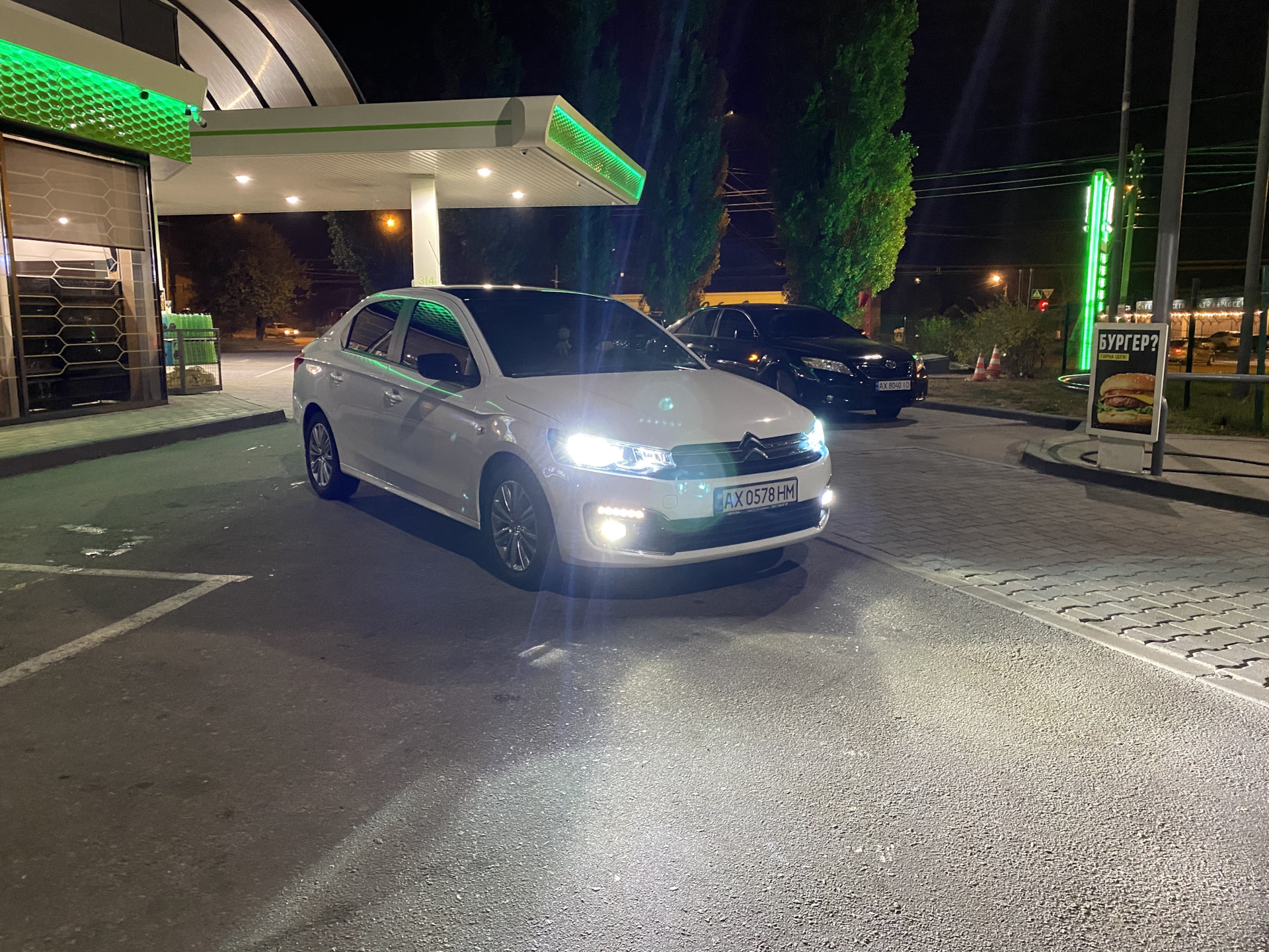 Ксенон — Citroen C-Elysee, 1,6 л, 2019 года | стайлинг | DRIVE2