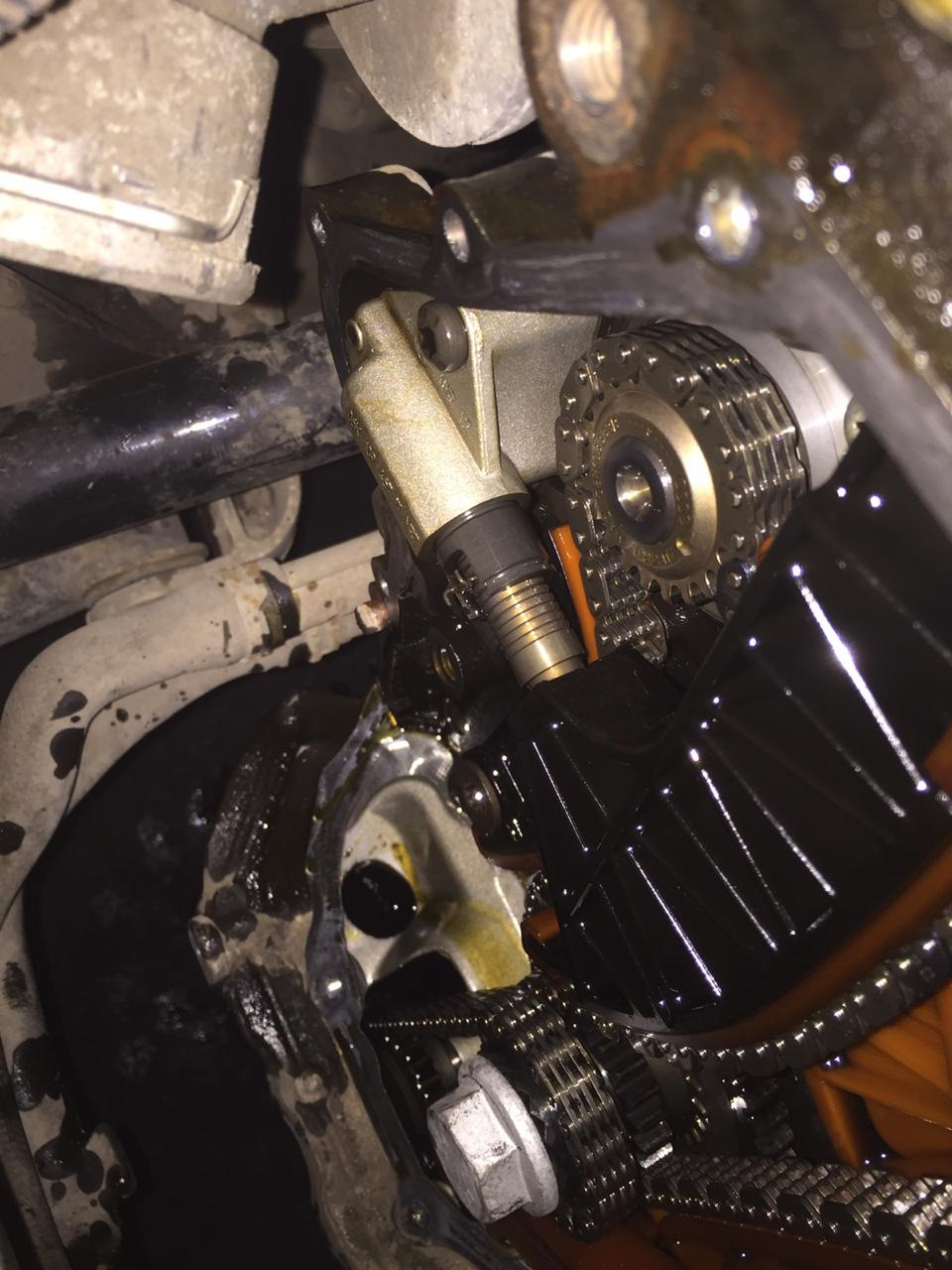 Замена цепи грм — Skoda Octavia Combi A5 Mk2, 1,8 л, 2012 года | визит ...