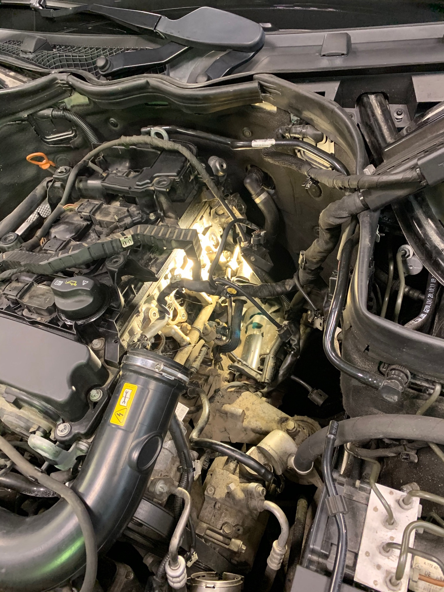 Небольшое Т.O Можно и так Сказать — Mercedes-Benz C-Class (W204), 1,8 л ...