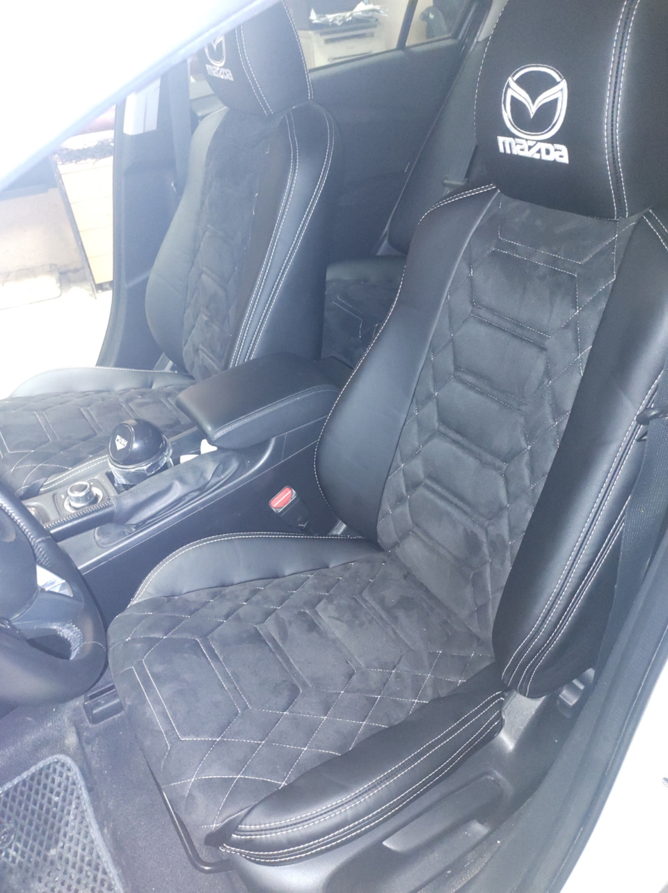 09 Чехлы — Mazda 6 (3G) GJ, 2,5 л, 2014 года | аксессуары | DRIVE2