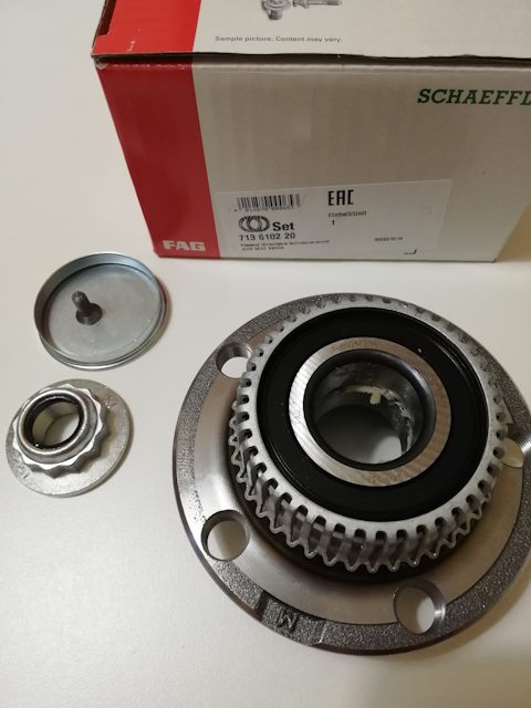 713610220 Комплект подшипника колеса FAG | Запчасти на DRIVE2