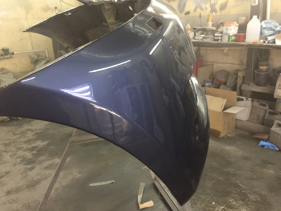 Окрас переднего бампера — Infiniti G35 Sedan (V36), 3,5 л, 2007 года ...