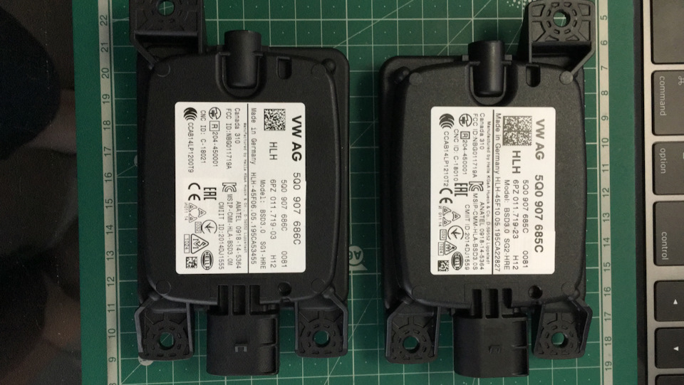 5Q0907685C Блок управления мертвых зон VAG | Запчасти на DRIVE2