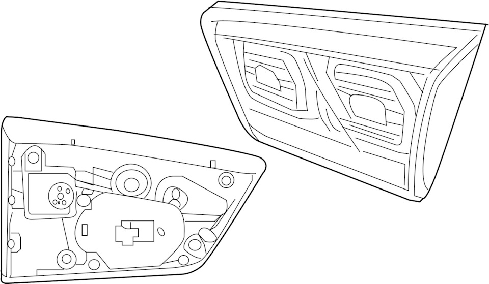 92404G5020 Lamp ASSY-REAR COMB. LAMP ASSY-REAR COMB INSIDE, RH KIA ...