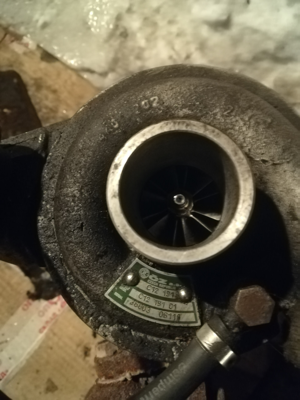 C1219101 Турбокомпрессор ГАЗ-5601,5602 (ГАЗ-3302,2217,3110) CZ TURBO | Запчасти на DRIVE2