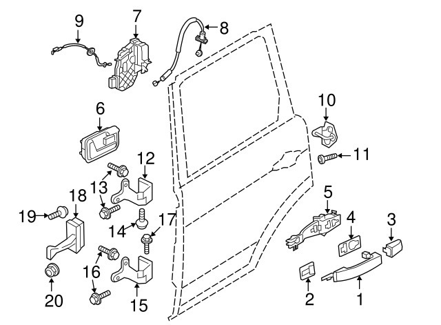 LR006290 ОГРАНИЧИТЕЛЬ ОТКРЫВ. ДВЕРИ Jaguar Land Rover | Запчасти на DRIVE2