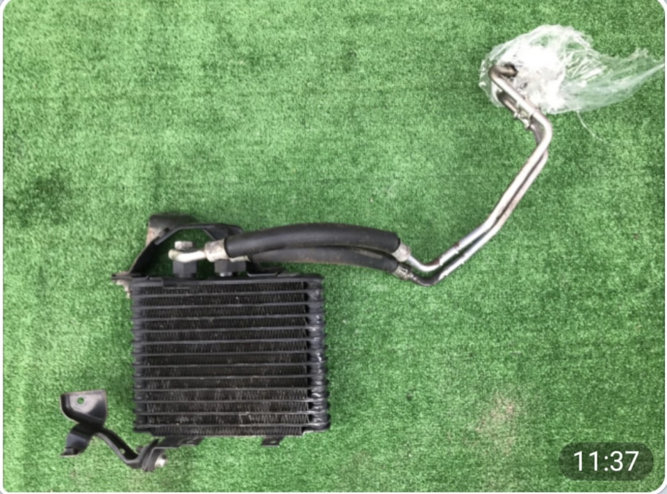 Дополнительный маслокулер и омыватель фар — Mitsubishi Lancer X, 2 л ...