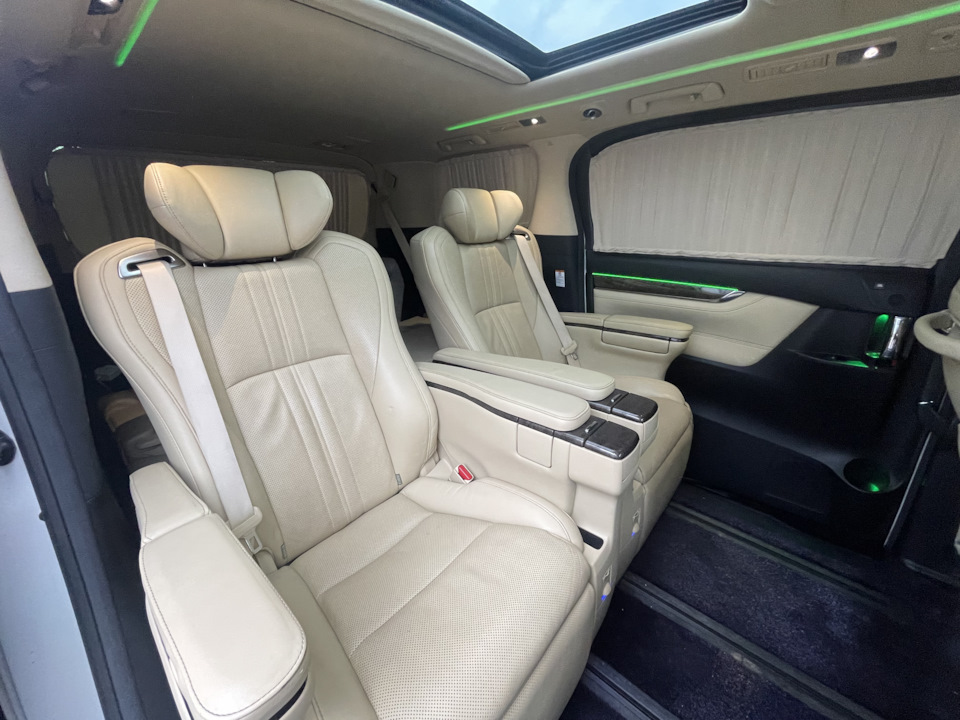 Шторки — Toyota Alphard (3G), 2,5 л, 2019 года | аксессуары | DRIVE2