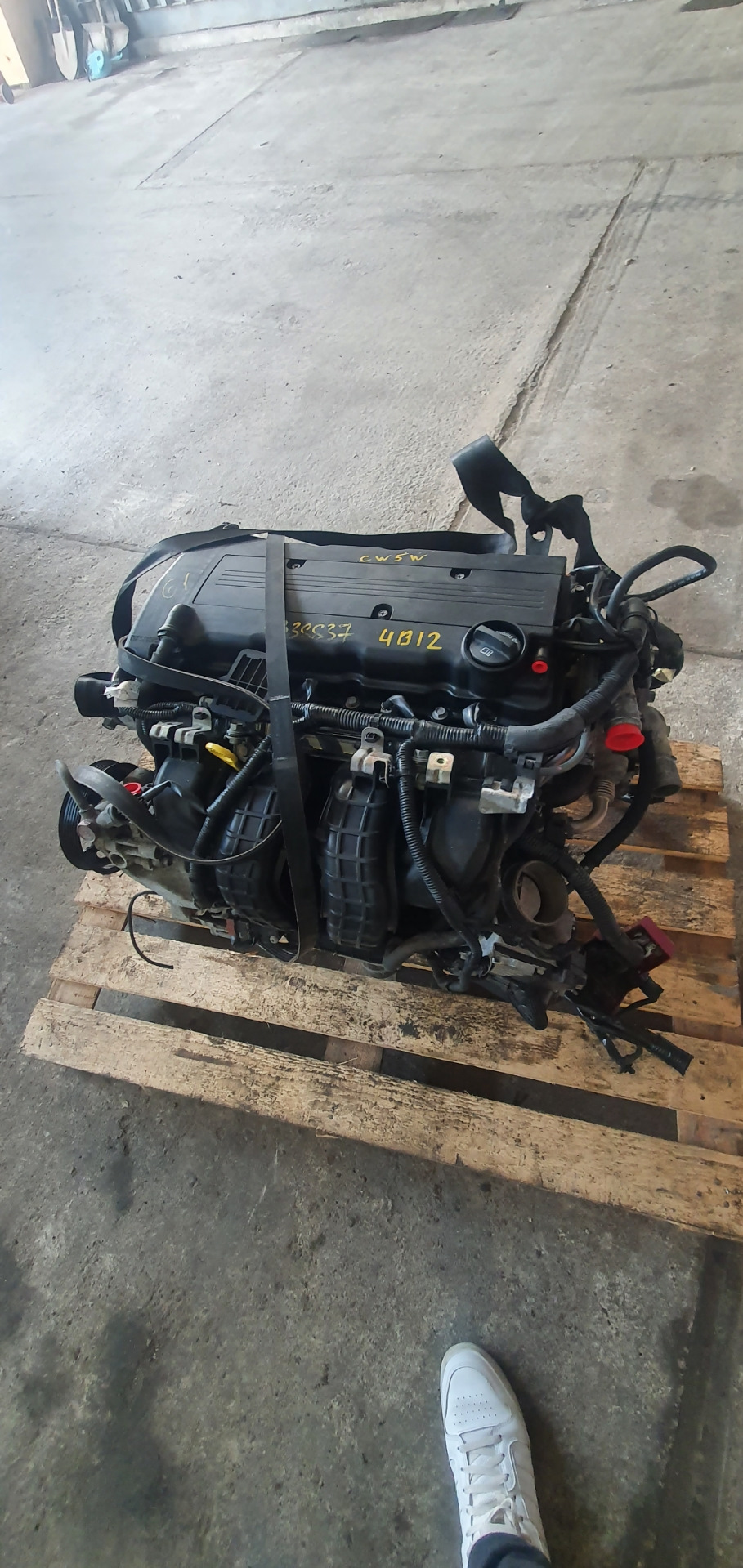 Замена 4b10 на 4b12 — Mitsubishi Lancer X, 2,4 л, 2009 года | поломка ...