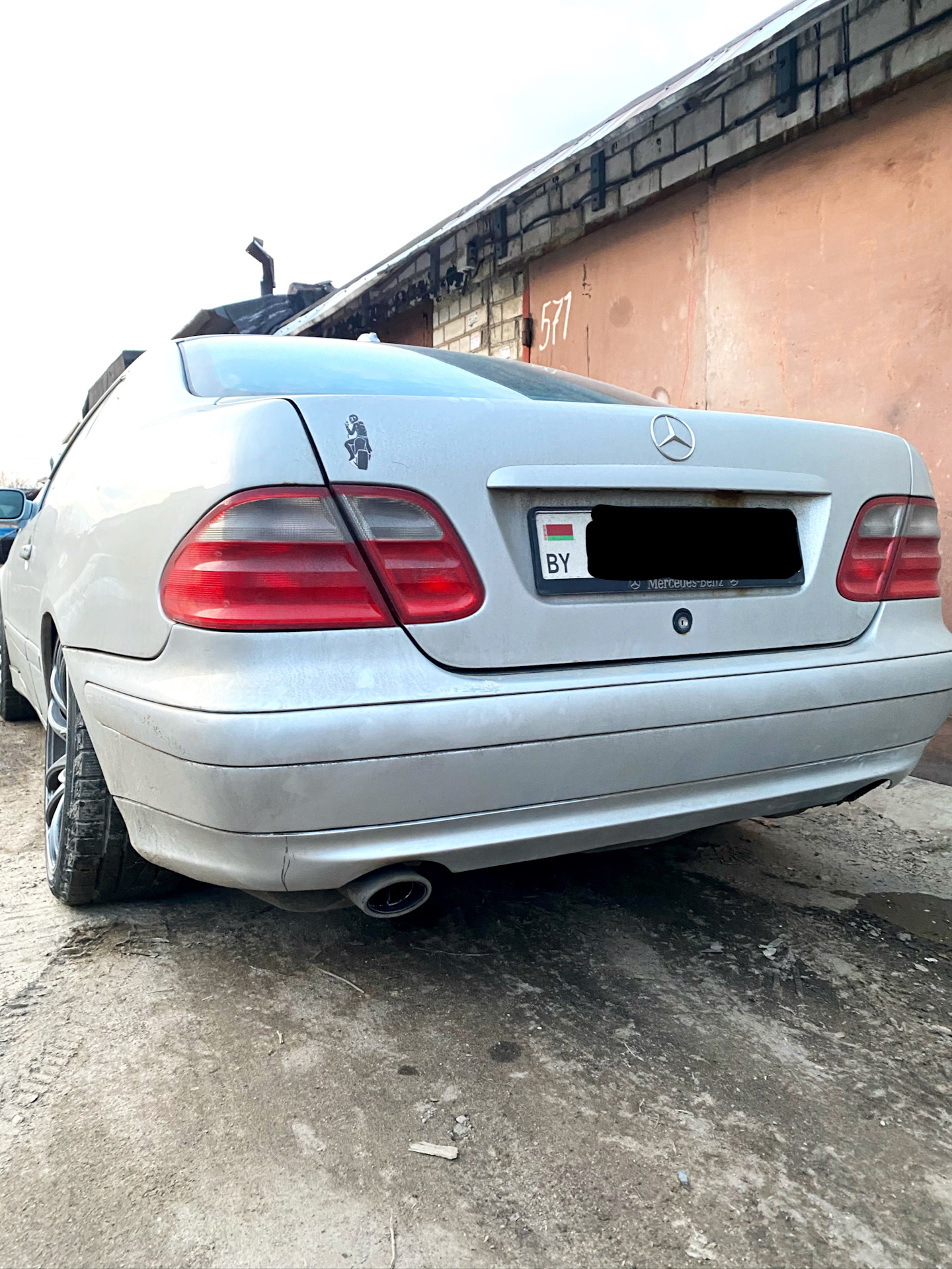 Жизнь насадок с али 😎😇 — Mercedes-Benz CLK (W208), 2 л, 2001 года ...