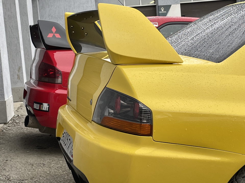 Хвосты — Mitsubishi Lancer Evolution IX, 2 л, 2006 года | встреча | DRIVE2
