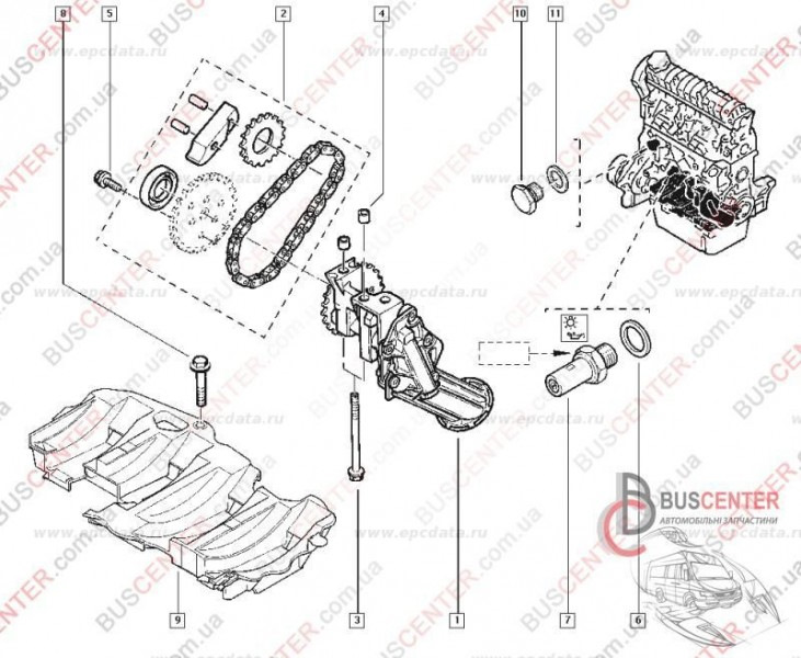 Стук F4R цепь маслонасоса — Renault Megane II, 1,6 л, 2005 года ...