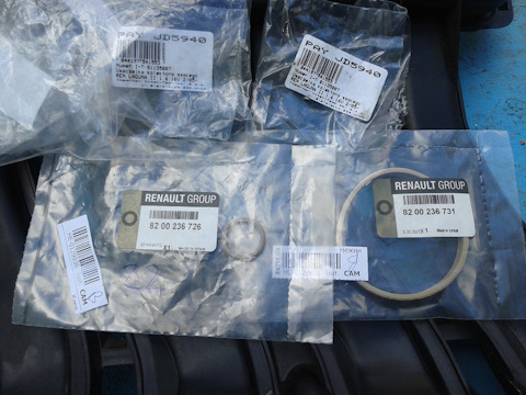 8200236726 Уплотнитель впускн коллектора (рез кольц RENAULT | Запчасти ...