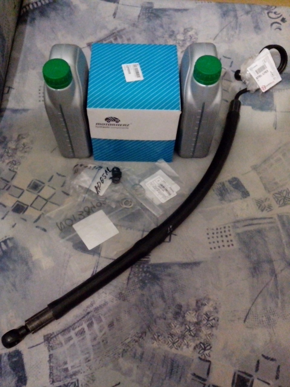 8D1422893K — Шланг гидроусилителя — Audi A4 (B5), 1,8 л, 1995 года ...