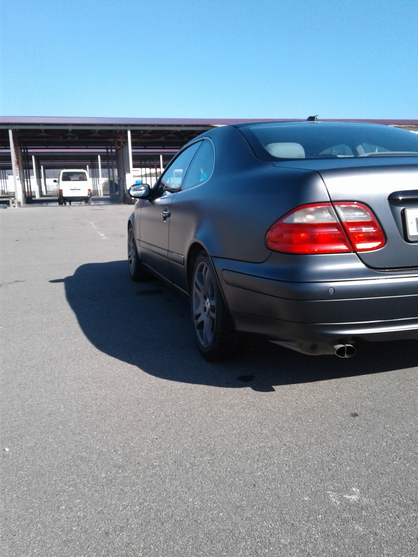 Первая мойка после покраски. — Mercedes-Benz CLK (W208), 3,2 л, 2000 года | мойка | DRIVE2