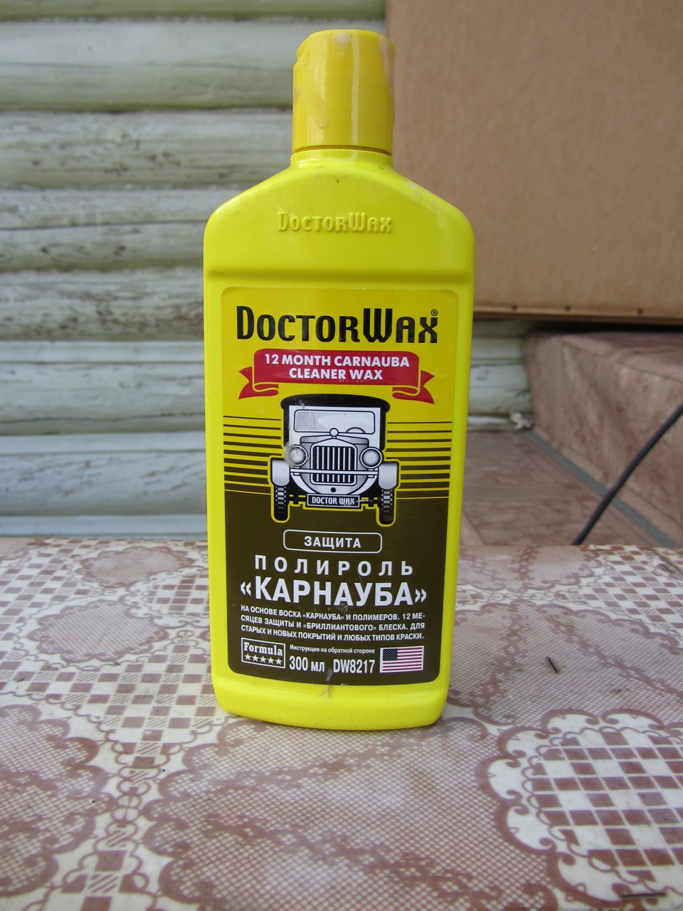 DW8217 Полироль-очиститель, защита Карнауба Doctor Wax 12 Month ...