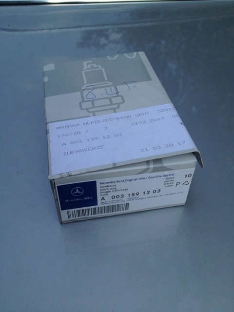 A0031591203 Свеча зажигания MERCEDES | Запчасти на DRIVE2